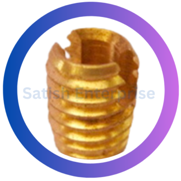 Brass Self Tapping Inserts - SATISH ENTERPRISE